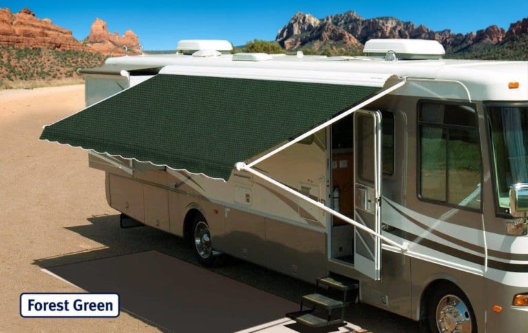 Acrylic RV Awning Replacement w/ Metal Cover