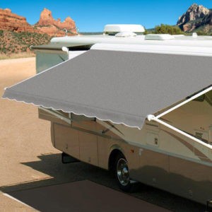 Acrylic RV Awning Replacement w/ Metal Cover